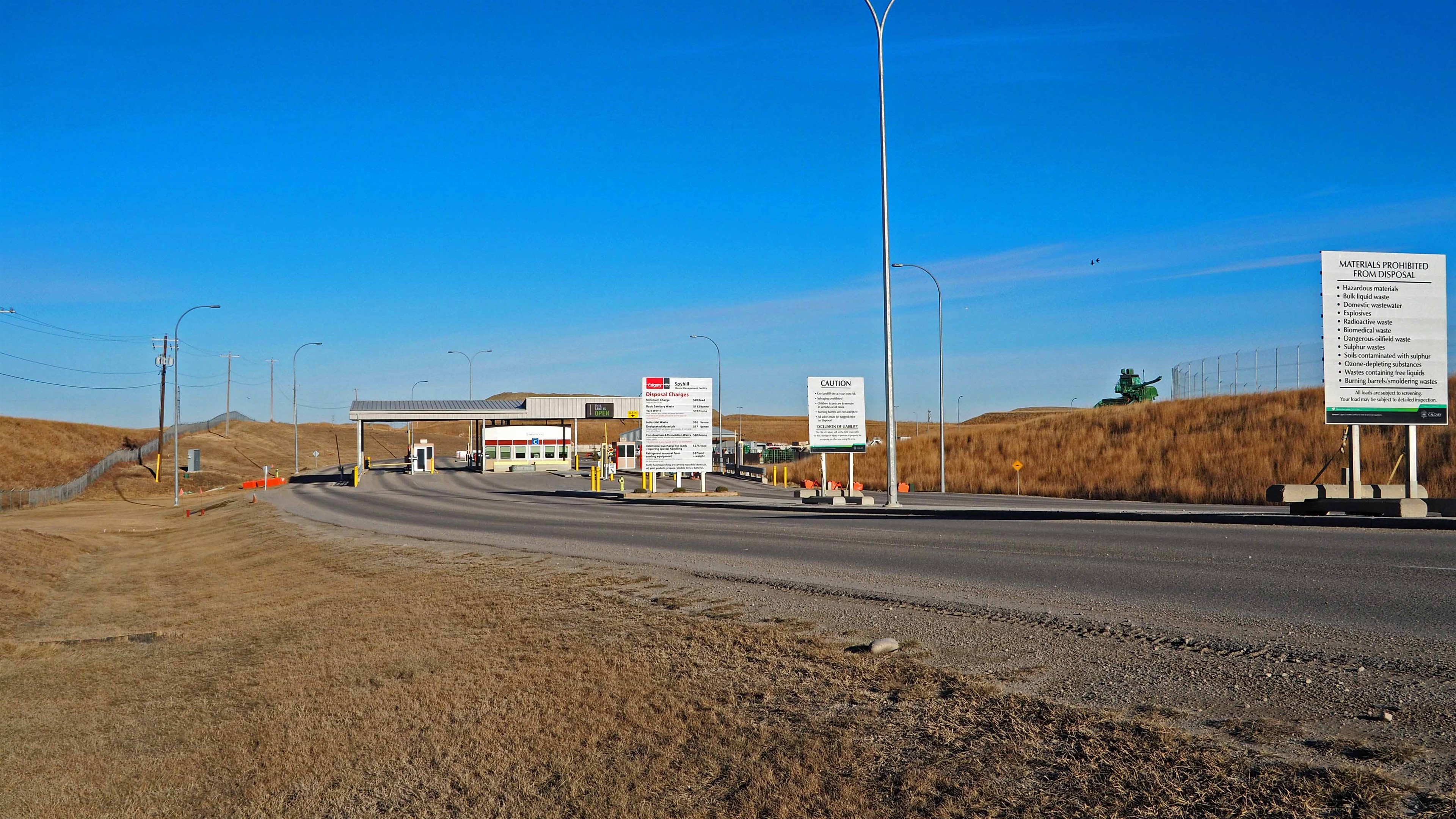 Locations Hub - City of Calgary Spyhill Landfill