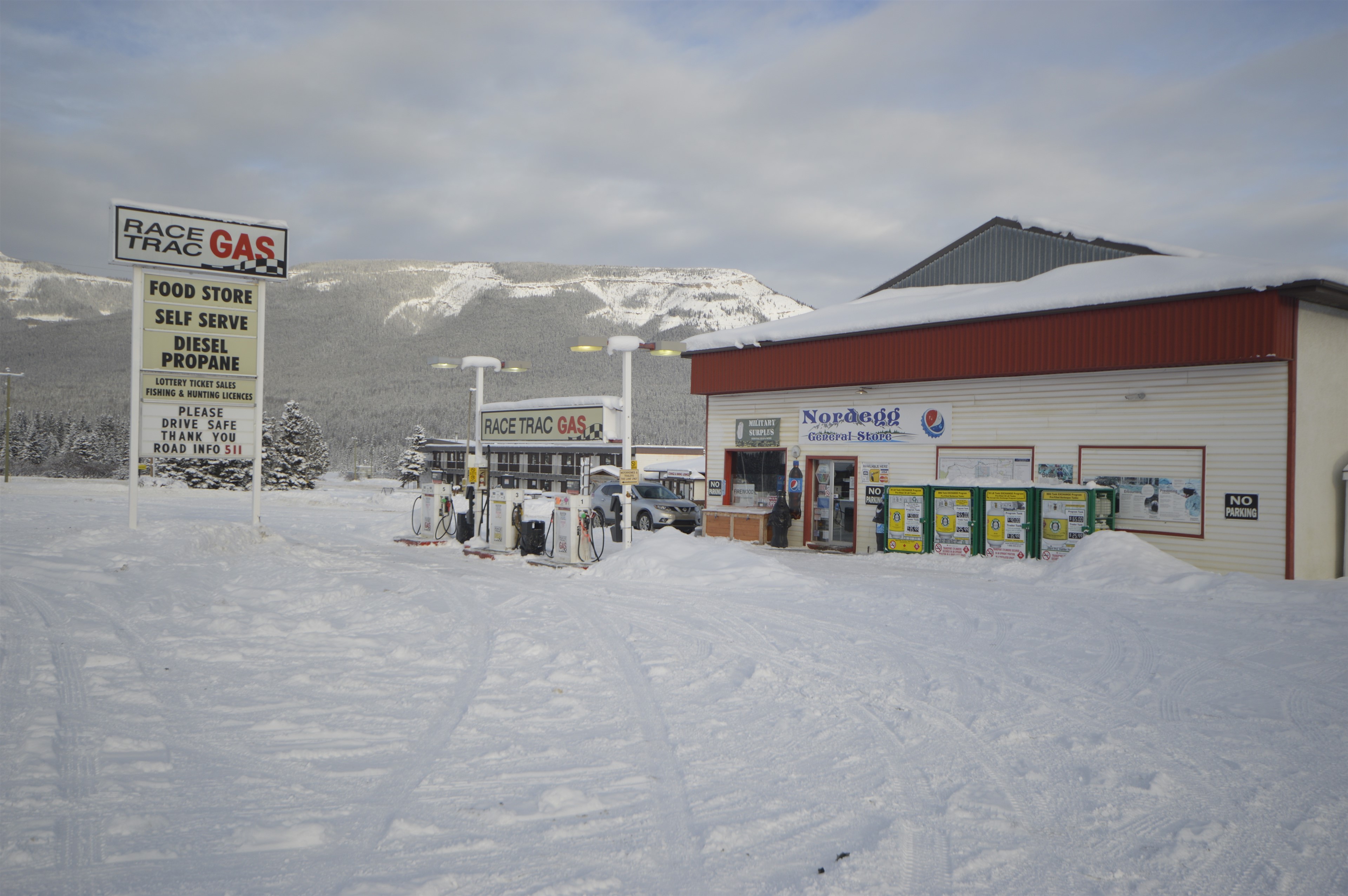 Locations Hub - Nordegg General Store and Fas Gas